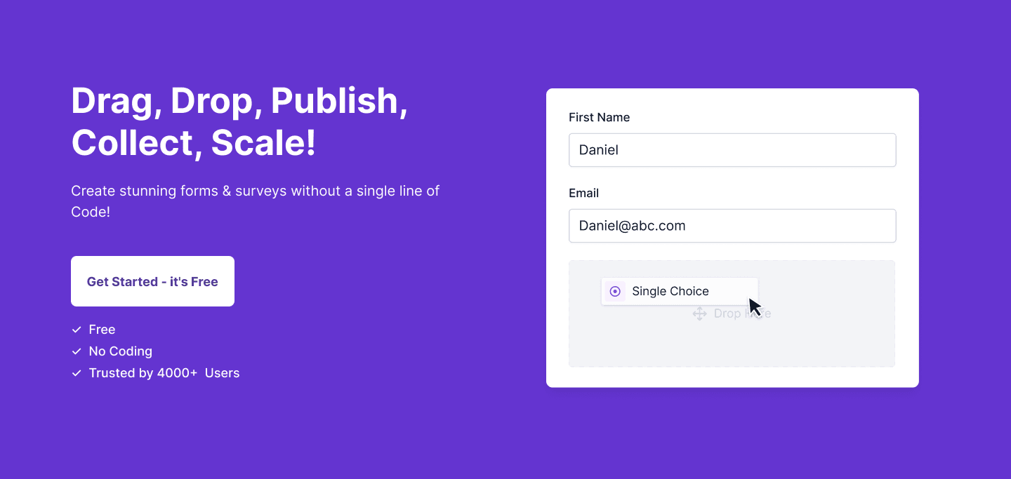 Form Builder with Drag and Drop UI | Formester